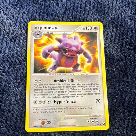 Other | Pokmon Card Exploud | Poshmark